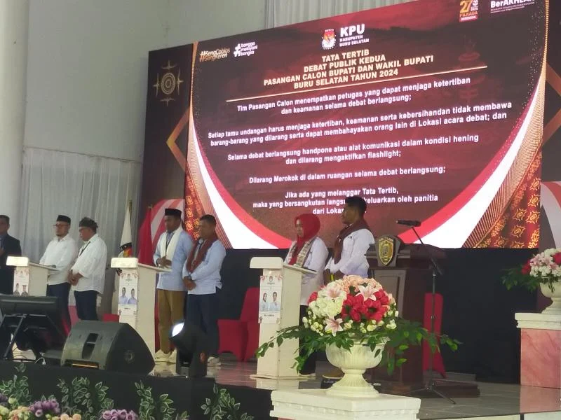 KPU Bursel Gelar Debat Kedua Paslon Bupati dan Wakil Bupati Pilkada ...